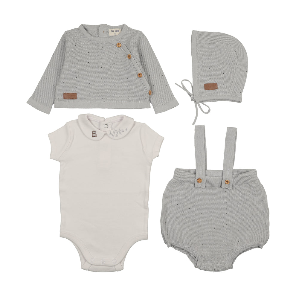 Leather Tab Knit Outfit – Bee & Dee